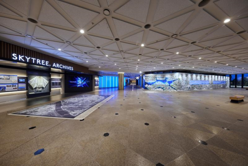 乃村案例｜通往天空的进出港——东京晴空塔4F设施 乃村工艺建筑装饰（北京）有限公司 官网